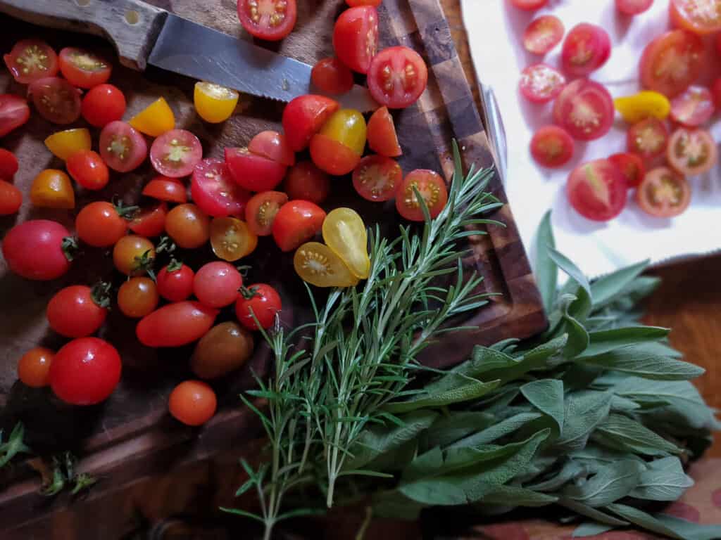 Tomato Herbal Conserve Recipe | A Farm Girl in the Making