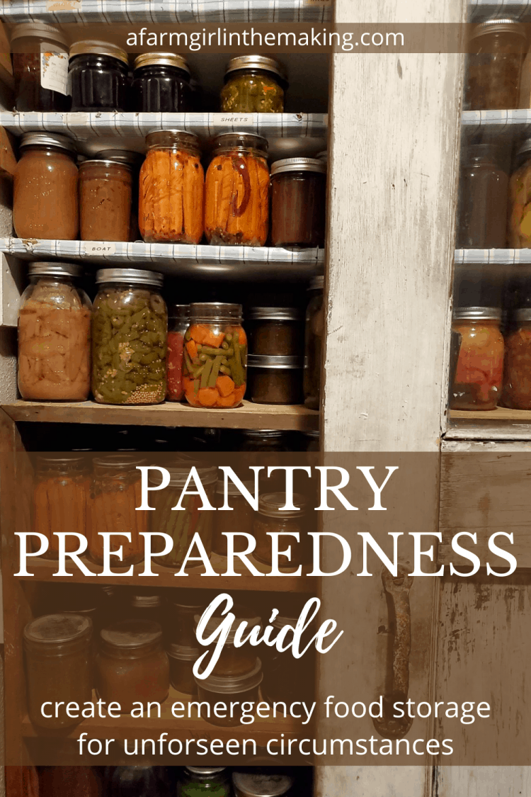 Pantry Preparedness | Stocking your Pandemic Pantry